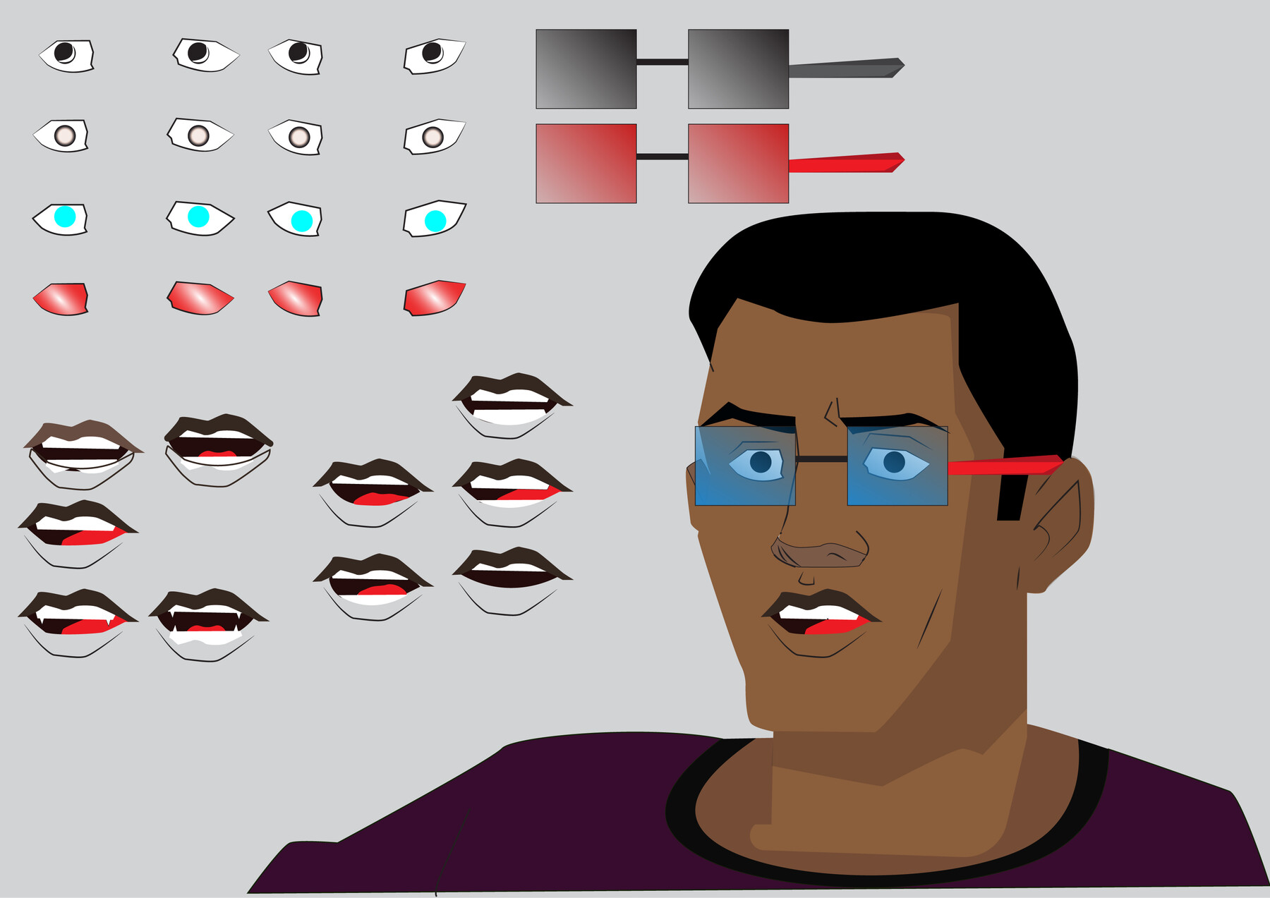 ArtStation - Male character design 2D | Resources