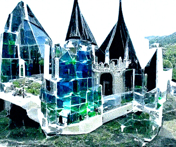 ArtStation - Glass castle | Artworks