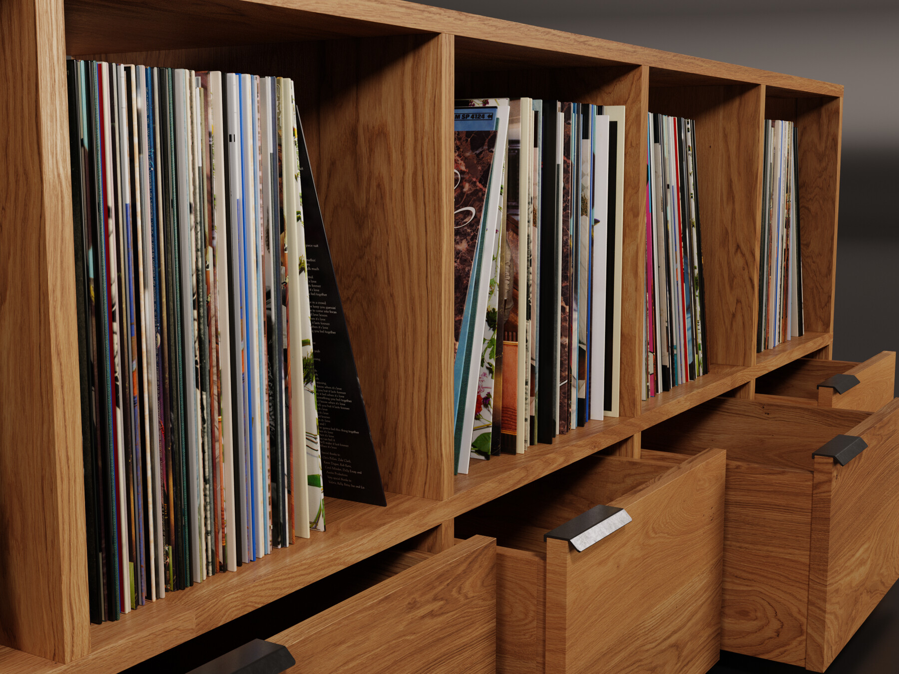 ArtStation - Vinyl Storage No29 | Resources