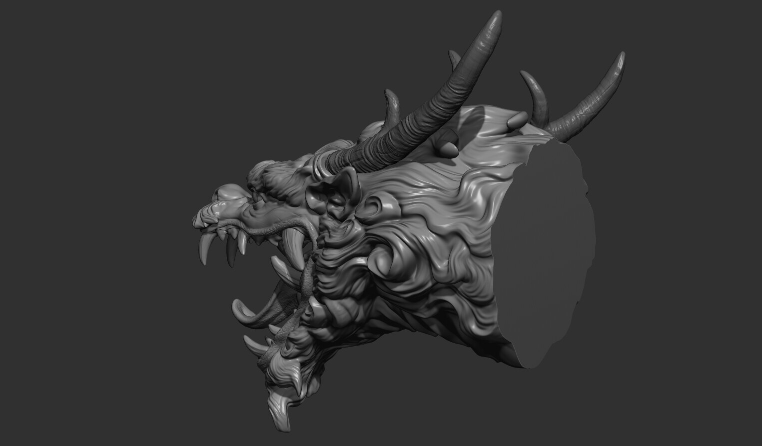 ArtStation - Chinese dragon grin | Resources