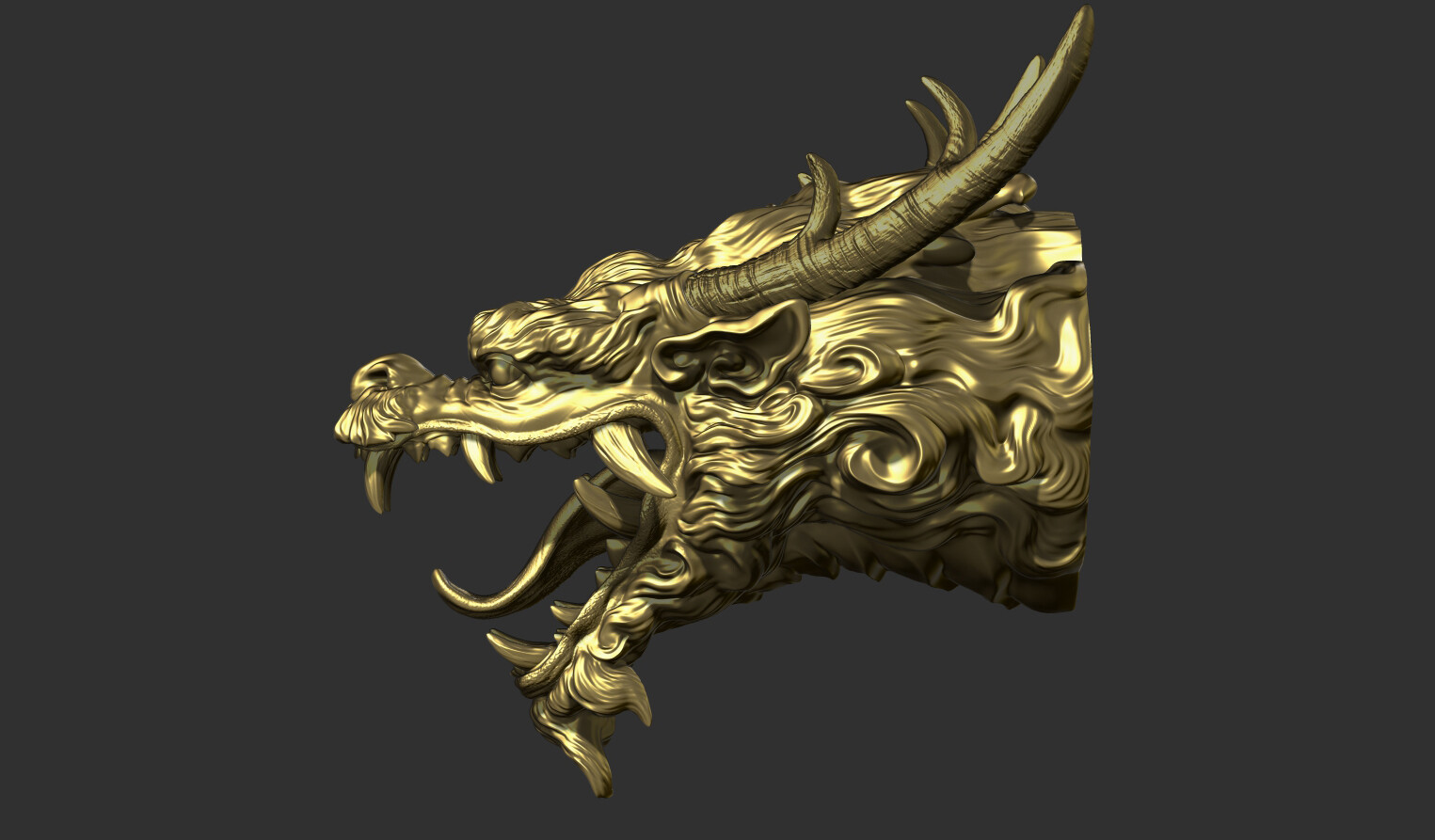 ArtStation - Chinese dragon grin | Resources