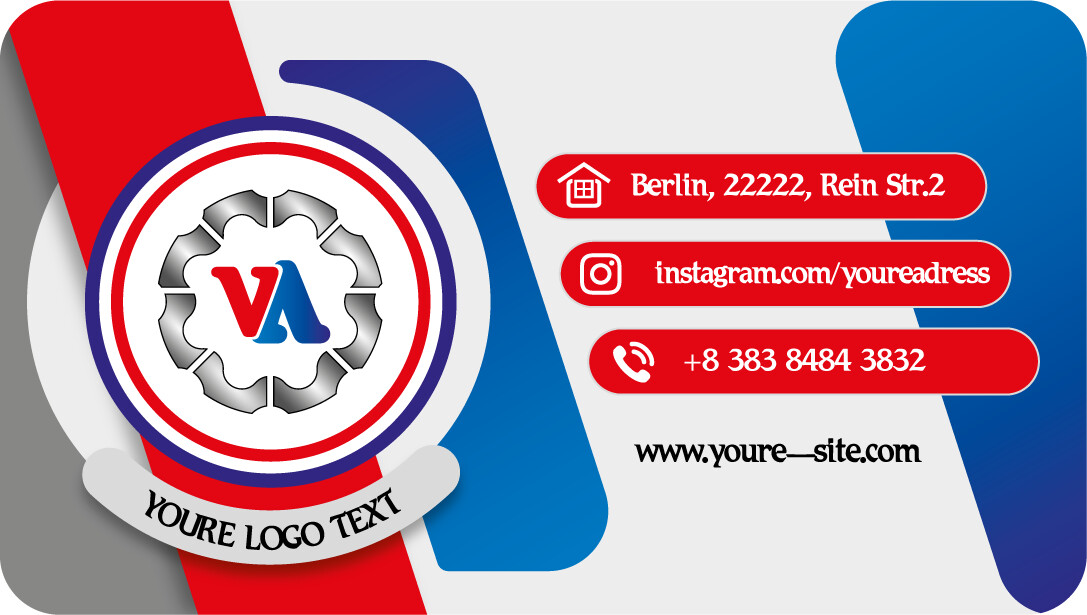 ArtStation - Elegant Techno Business Card I | Artworks