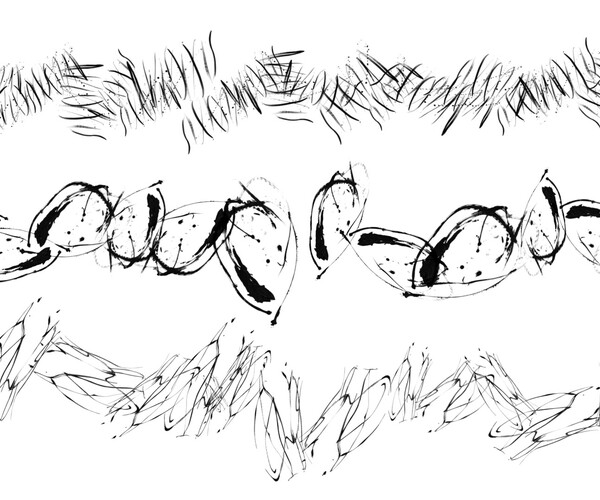 ArtStation - Drip Splatter Photoshop Brush Set | Brushes