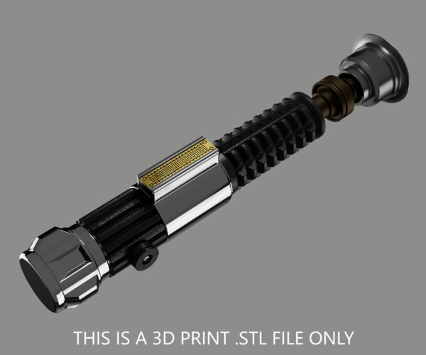 ArtStation - Star Wars – Obi Wan Kenobi’s Third Lightsaber – A New Hope ...