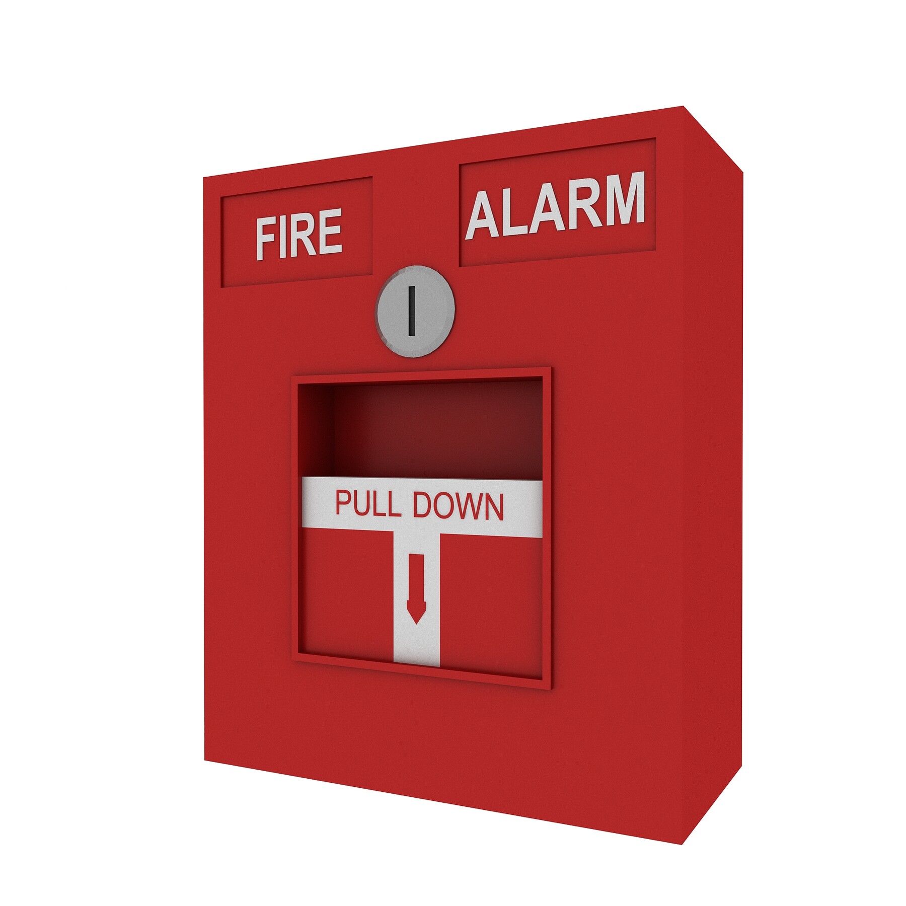 ArtStation - 3D fire alarm model | Game Assets