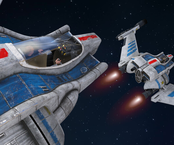 ArtStation - V-Wing Heavy Interceptor | Resources