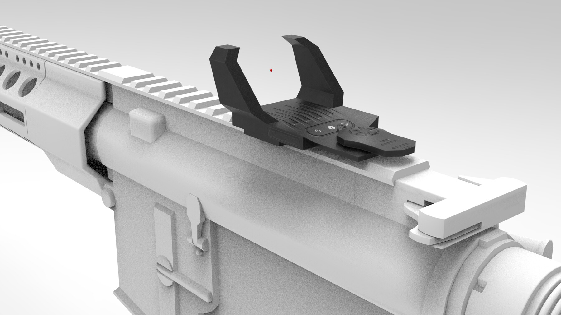 ArtStation - Red Dot Laser | Game Assets
