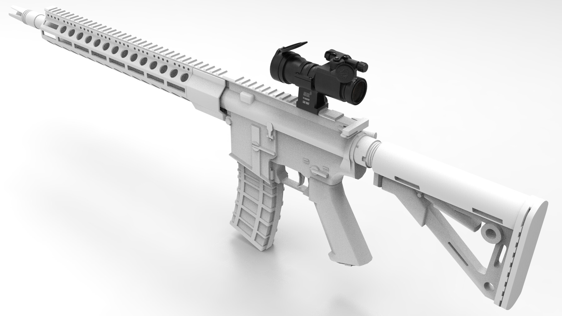 ArtStation - Wilcox Mount CompM4 | Game Assets