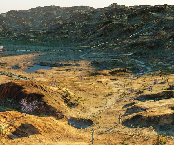 ArtStation - Hidden village | Game Assets