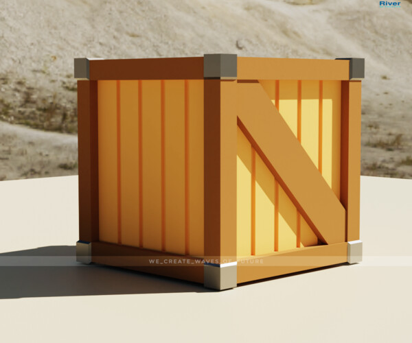ArtStation - 3D Game assets - Crate- Barrel- Chest | Game Assets