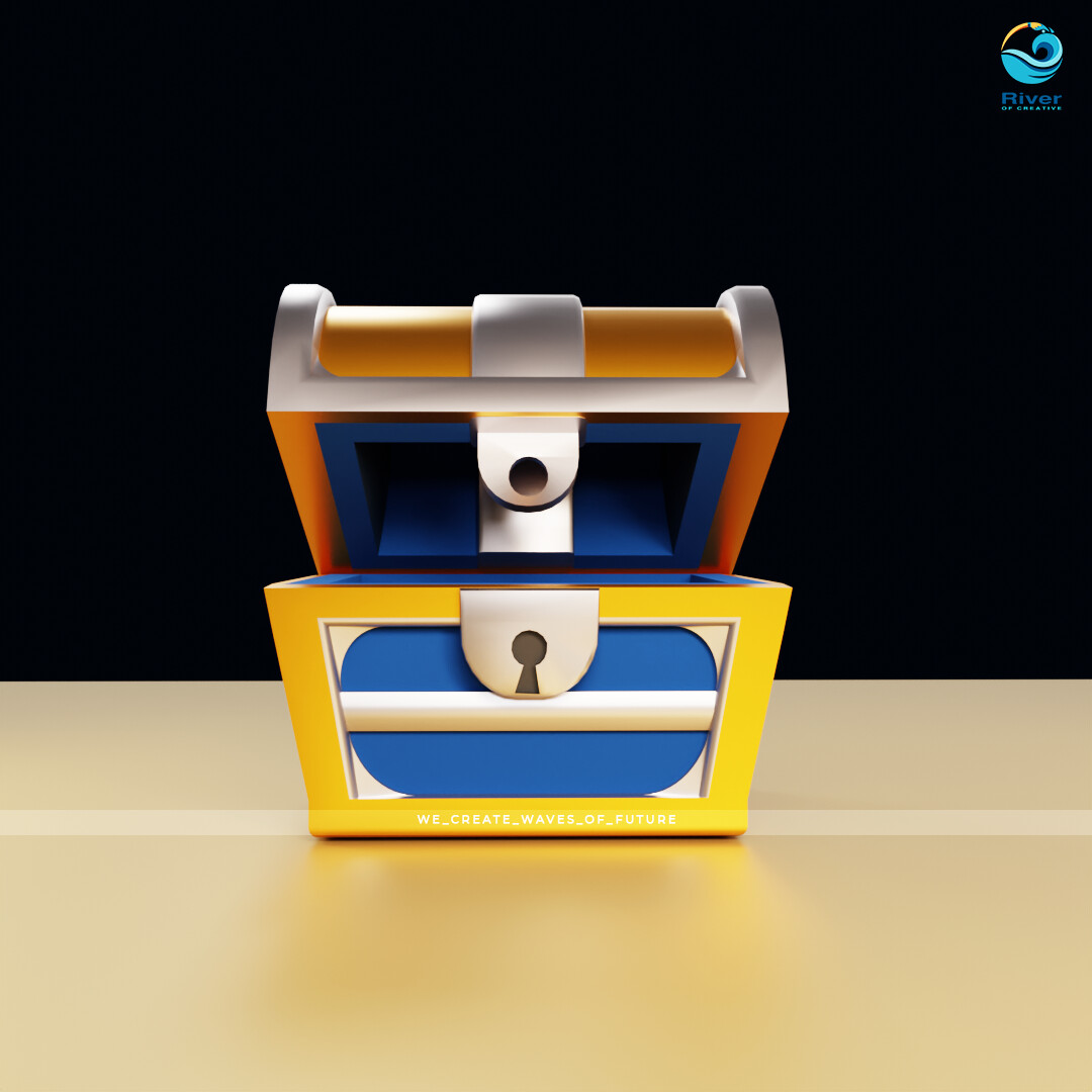 ArtStation - 3D Game assets - Crate- Barrel- Chest | Game Assets