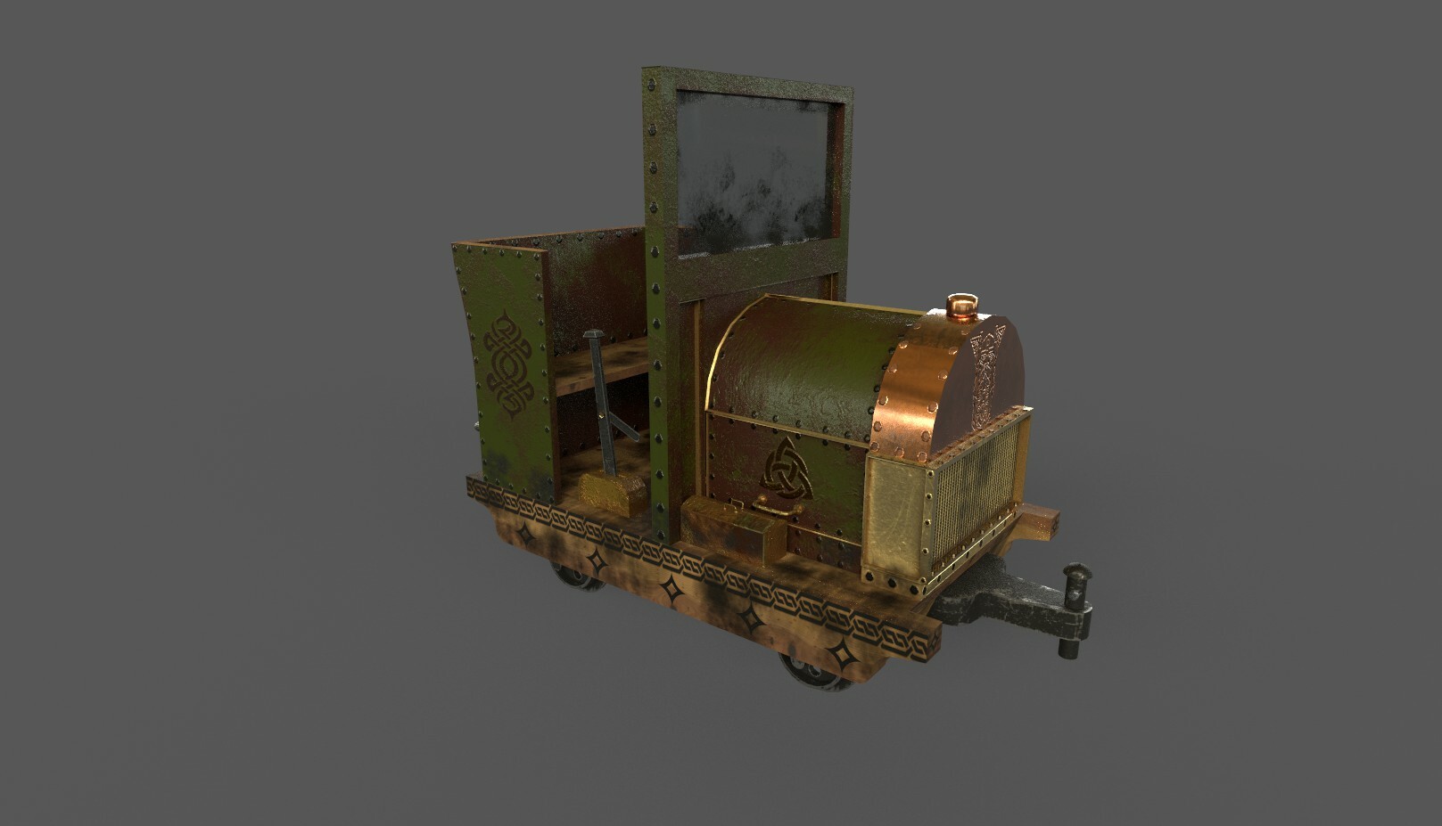 ArtStation - Mini Train | Game Assets
