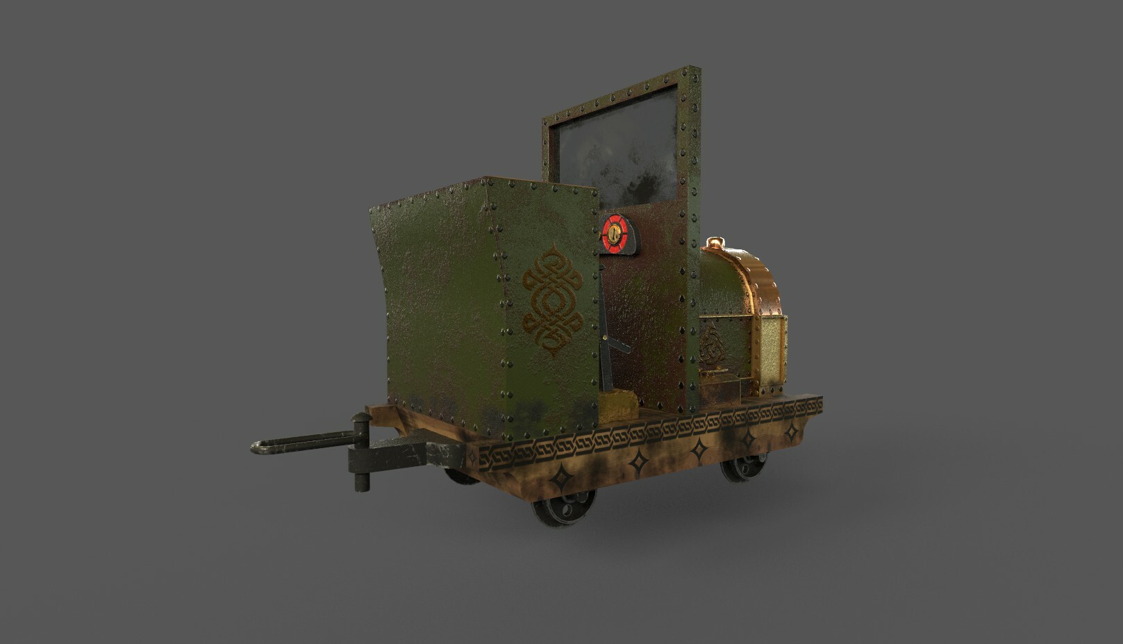 ArtStation - Mini Train | Game Assets
