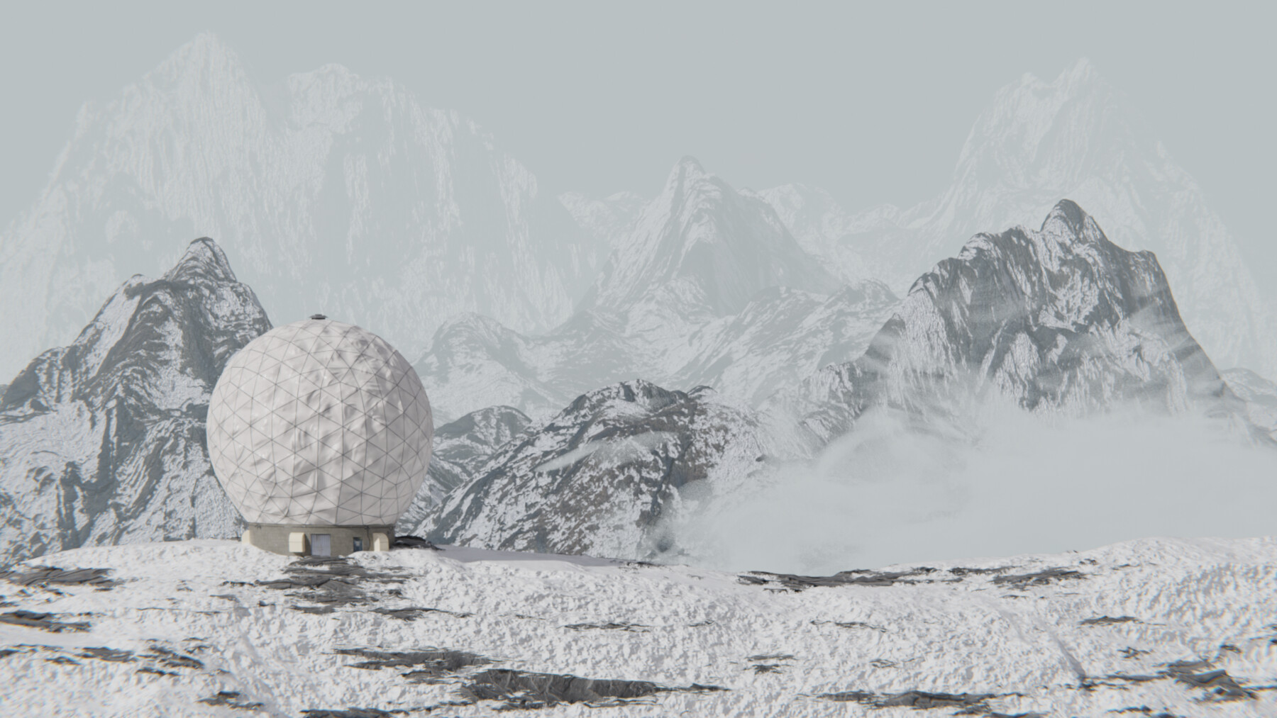 ArtStation - Radar dome | Resources