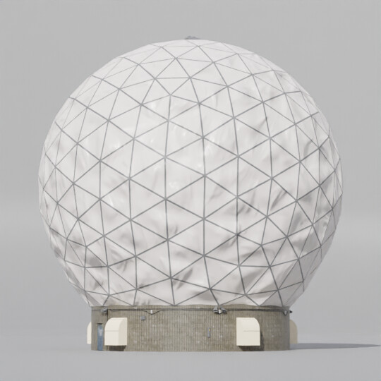 ArtStation - Radar dome | Resources