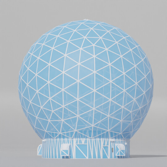ArtStation - Radar dome | Resources