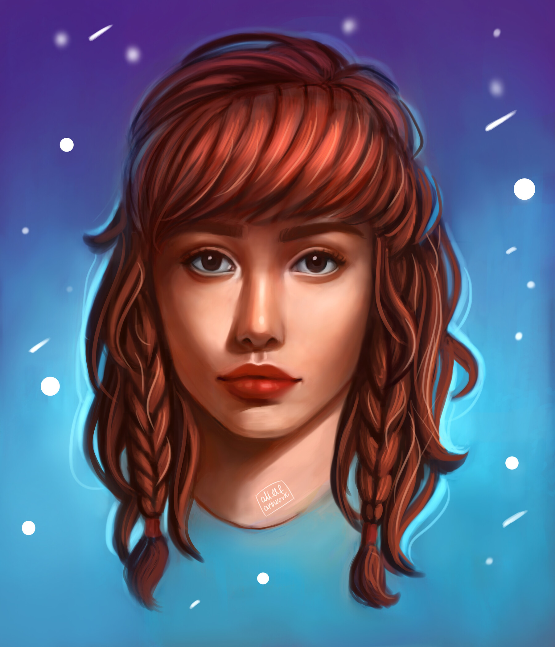 ArtStation - How to drawing portrait?-Fantasy portrait-Timelapse (VOL 1 ...