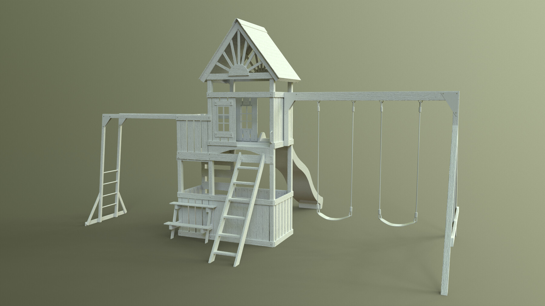 ArtStation - PBR Playground Jungle Gym 08 | Game Assets