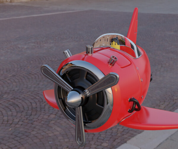 ArtStation - 3D Aircraft Model | Resources