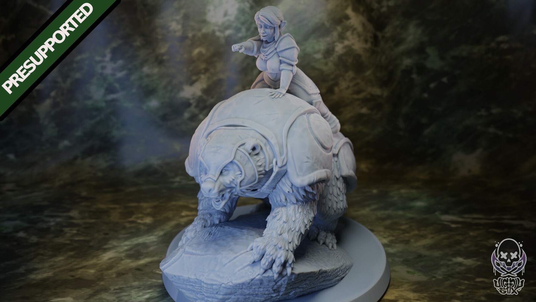 ArtStation - Charging Gnome Paladin Rider | Resources