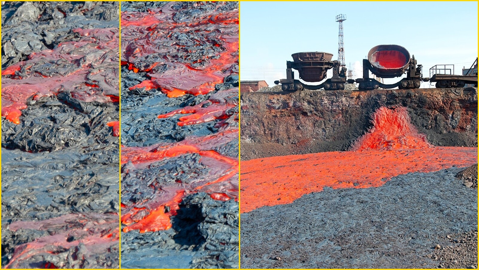 ArtStation - 40+ Photos Drainage of metallurgical slag | Resources