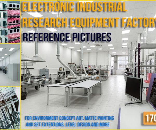 ArtStation - 170+ Photos Electronic Industrial Research Equipment ...