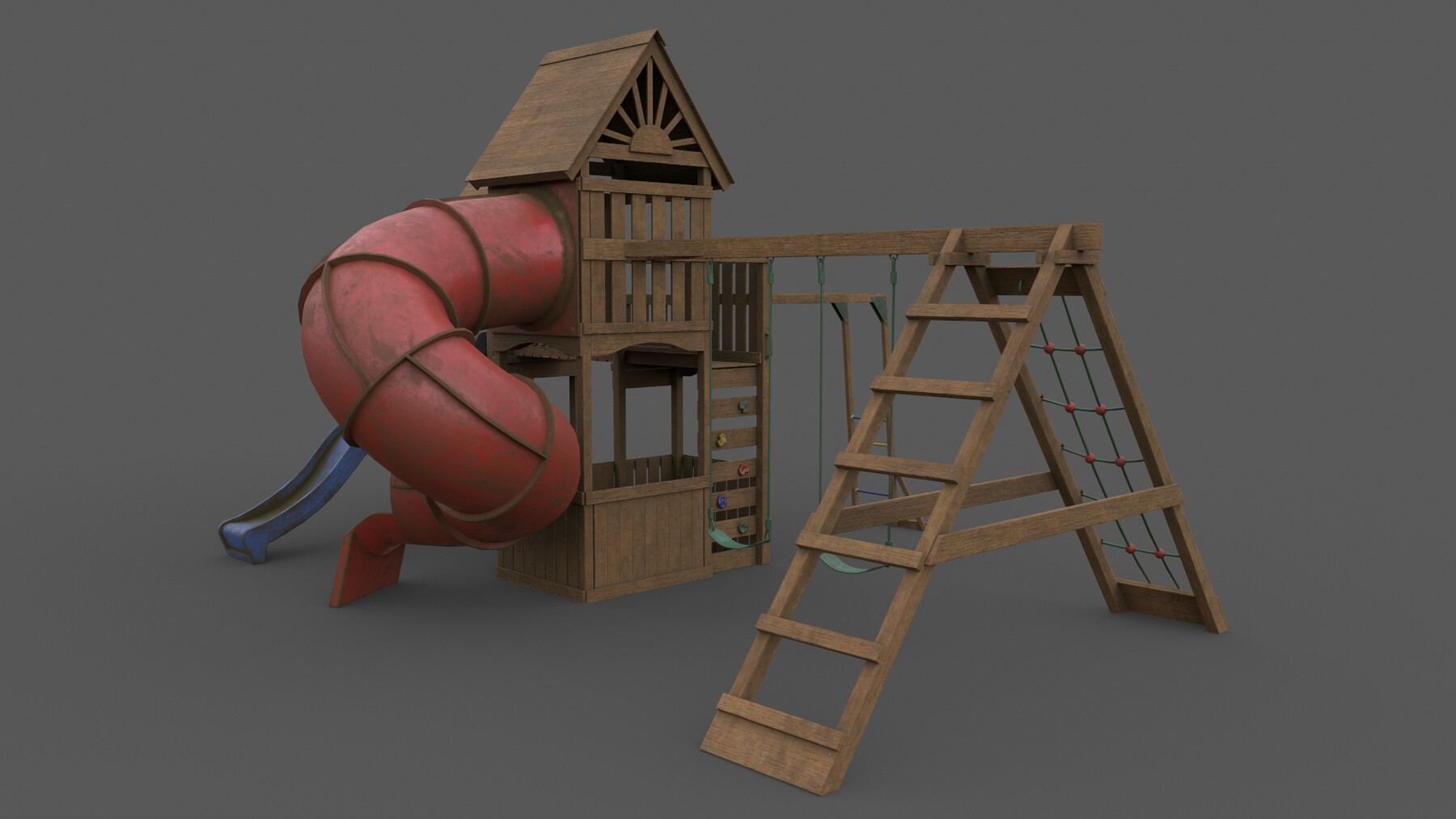 ArtStation - PBR Playground Jungle Gym 13 | Game Assets