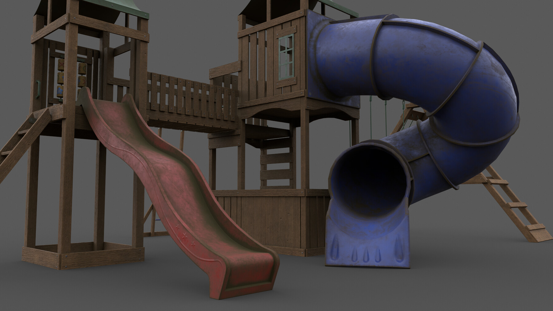 ArtStation - PBR Playground Jungle Gym 13 | Game Assets