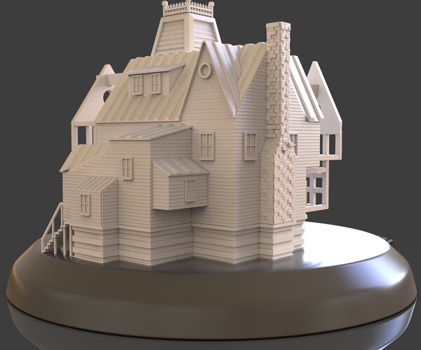 ArtStation - Beetlejuice House Diorama | Resources