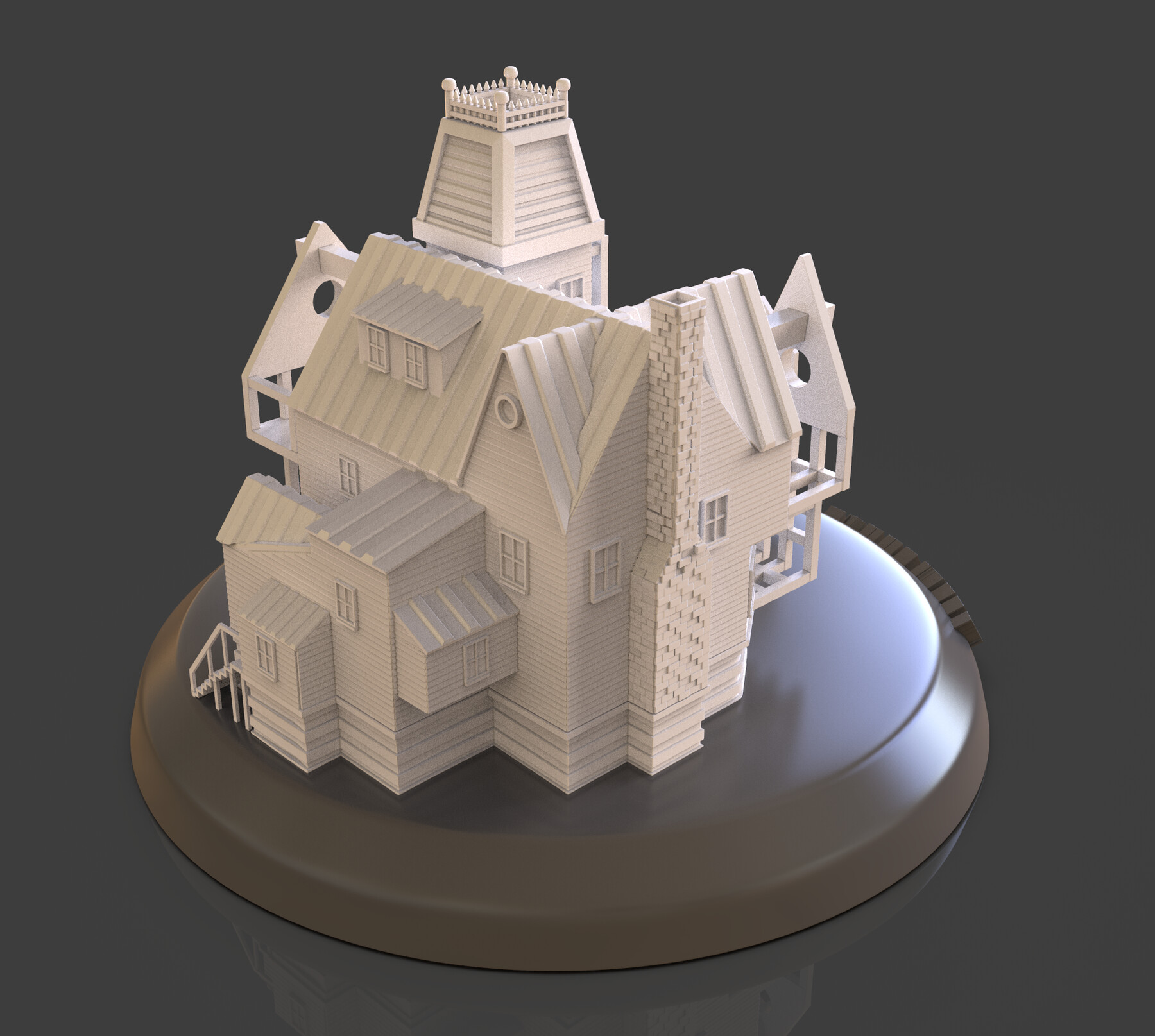 ArtStation - Beetlejuice House Diorama | Resources