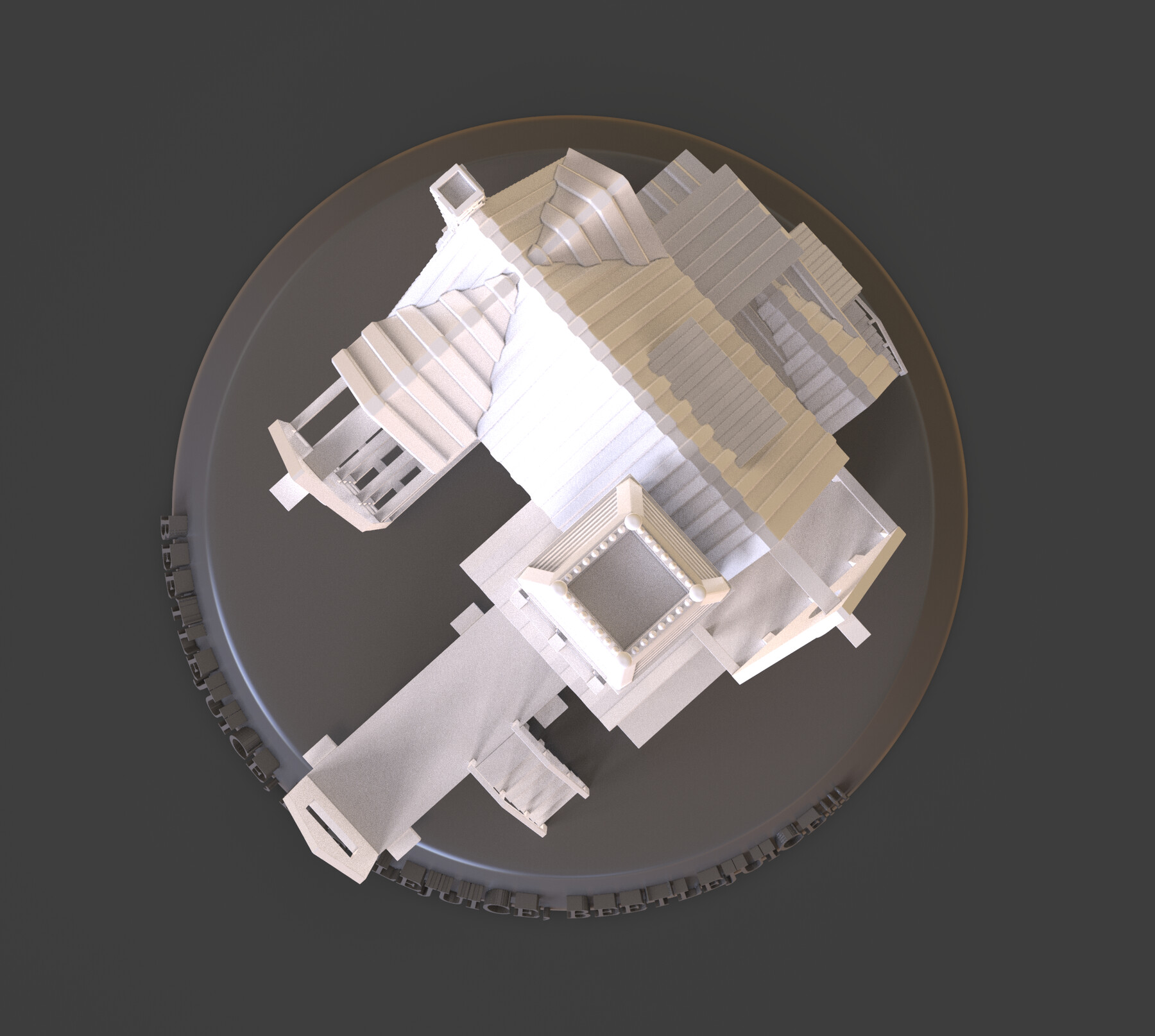 ArtStation - Beetlejuice House Diorama | Resources