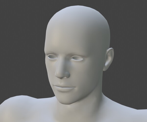 ArtStation - Male Base Mesh - Man Human Character | Resources