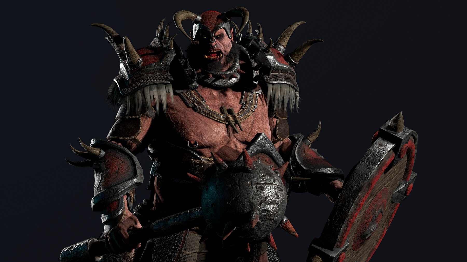 ArtStation - Orc Tank | Game Assets