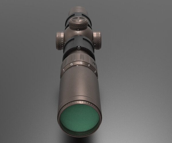 ArtStation - Vortex Razor HD Gen III LPVO | Game Assets