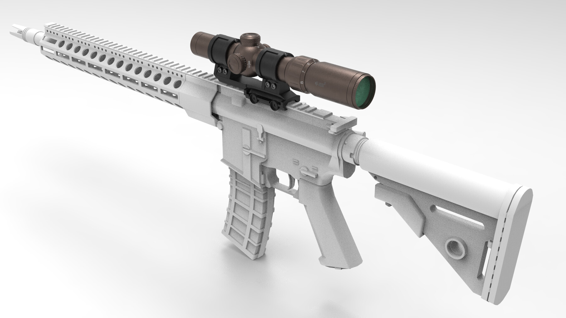 ArtStation - Vortex Razor HD Gen III LPVO | Game Assets