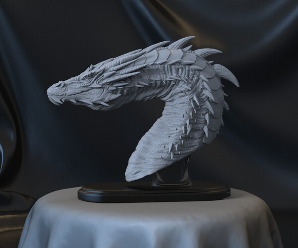 ArtStation - Smaug Dragon for 3D Printing | Resources
