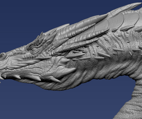 ArtStation - Smaug Dragon for 3D Printing | Resources