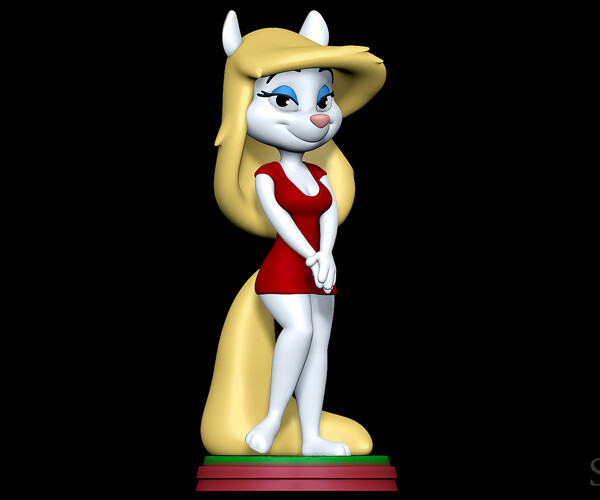 ArtStation - Minerva Mink - Animaniacs 3D print model | Resources