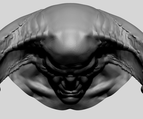 ArtStation - Creature Head 17 | Resources