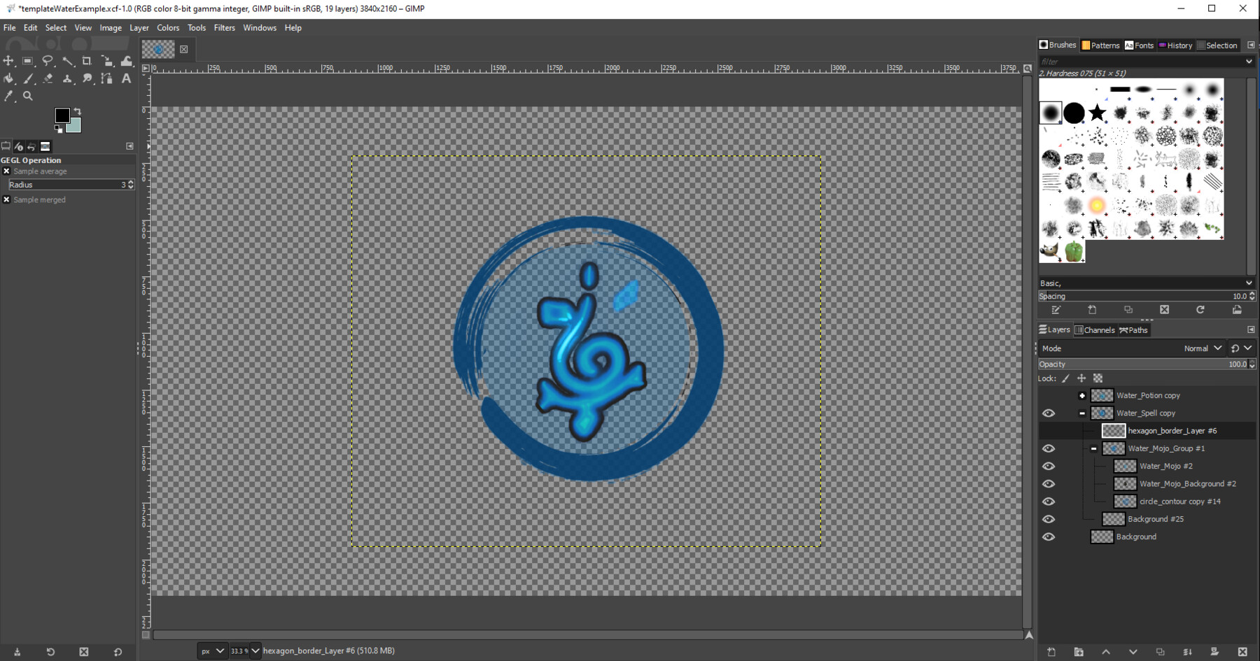 ArtStation - 2D Spells/Potions Template | Game Assets