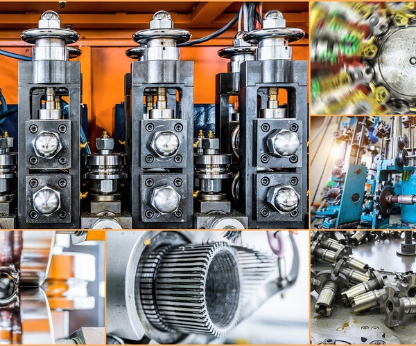 ArtStation - 360+ Photos Metal wire manufacturing plant | Resources