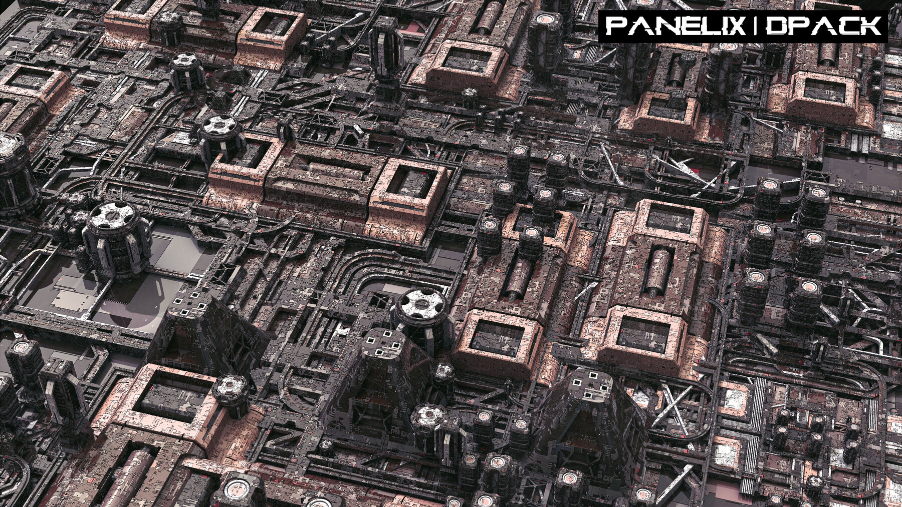 ArtStation - Panelix Dpack | Sci Fi Kitbash | Resources