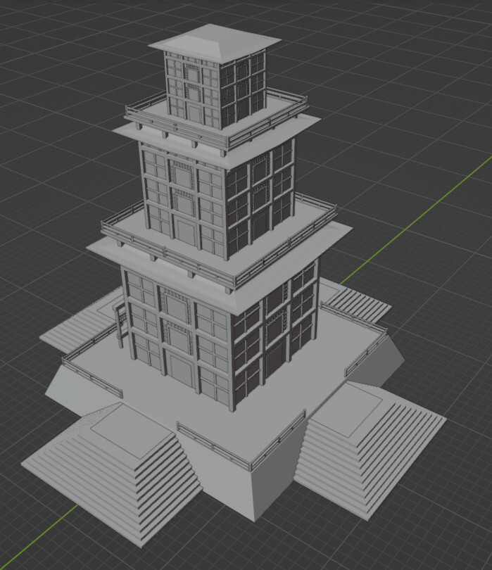 ArtStation - Japanese temple | Resources