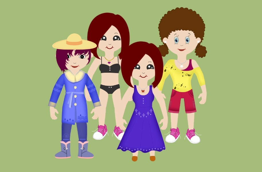 ArtStation - 2D girl character sprite pack 2 | Game Assets