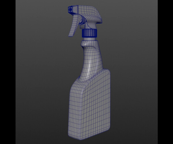 ArtStation - spray bottle modeling | Resources