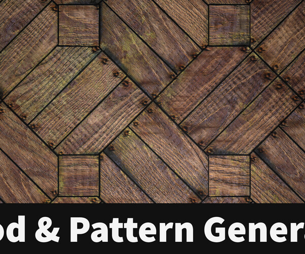ArtStation - Wood & Pattern Generator | Game Assets