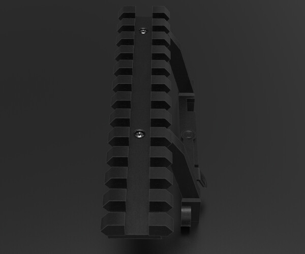 ArtStation - AK47 Scope Mount 3D Model | Game Assets