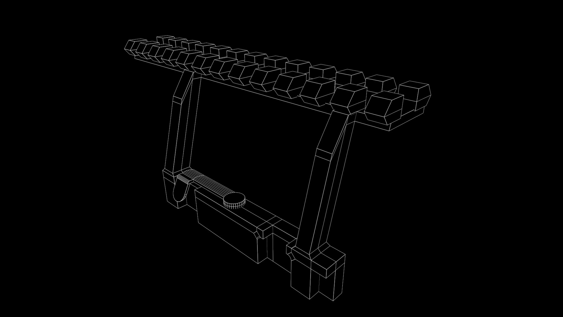 ArtStation - AK47 Scope Mount 3D Model | Game Assets