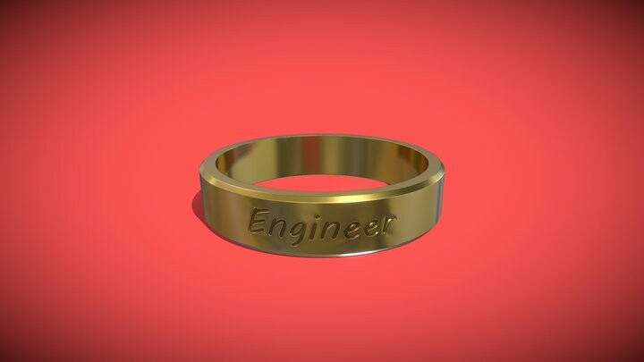 ArtStation - Engineer Ring Gold | Resources