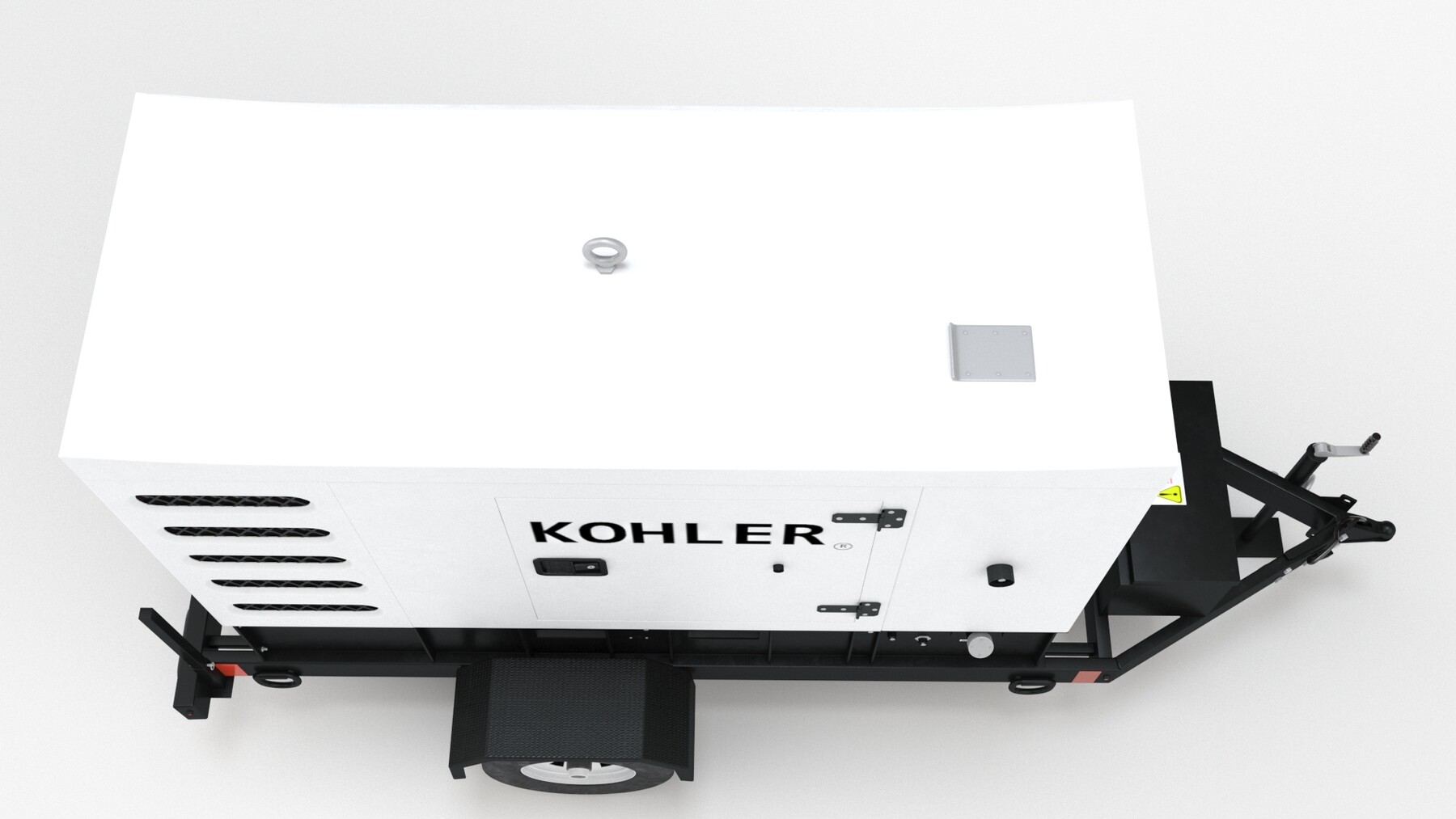 ArtStation - Kohler Industrial Diesel Generators Single White color 3d ...